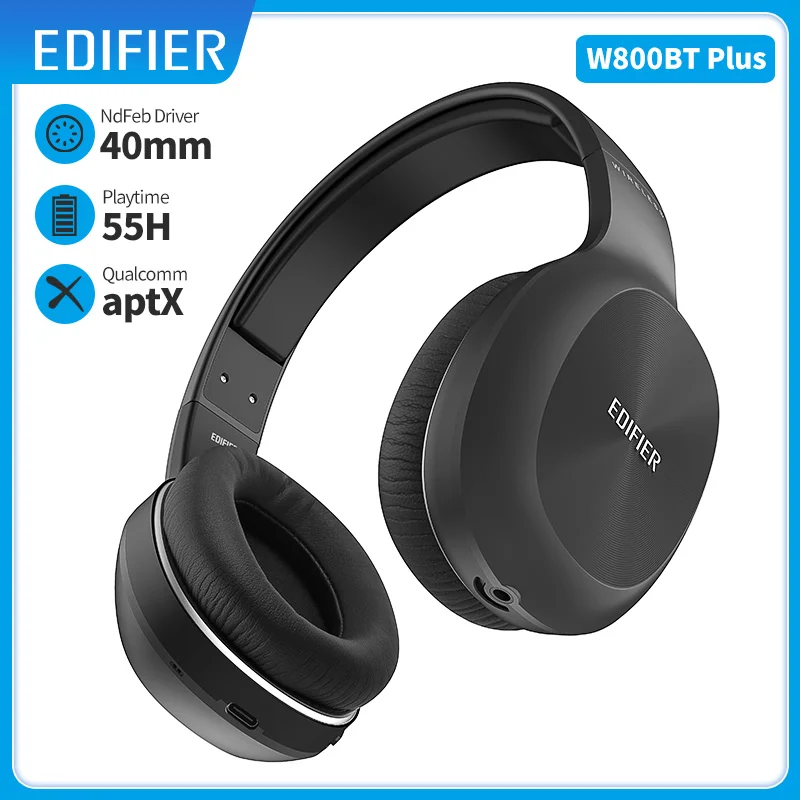 Edifier W800bt Plus Bluetooth Headset Wireless Headphones Bluetooth 5.1 ...