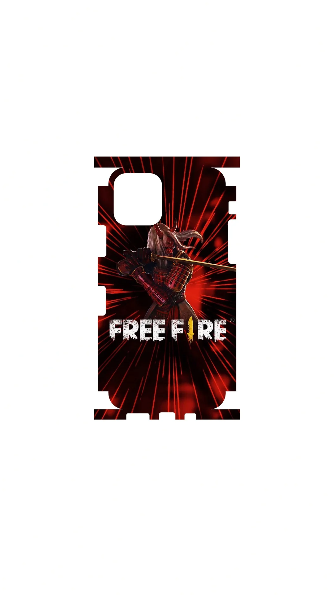Free Fire Mobile Skin | zeroqib skins | Ask For Any Mobile Model | Daraz.pk