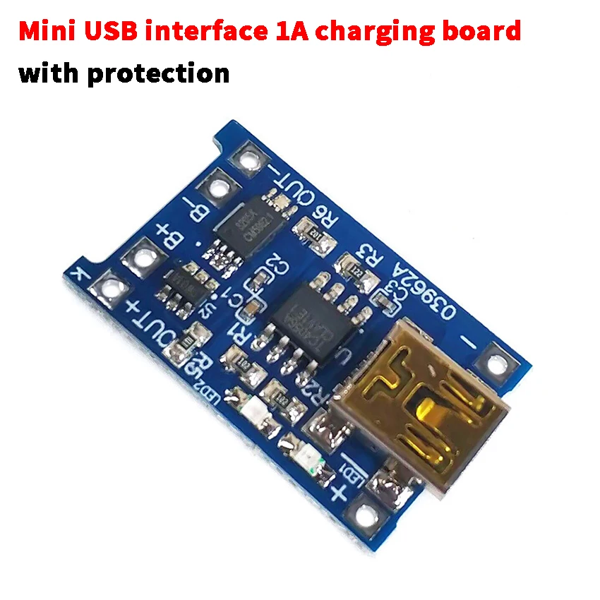 10pcs Micro MINI Type c USB 5V 1A TP4056 Lithium Battery Charger Module ...
