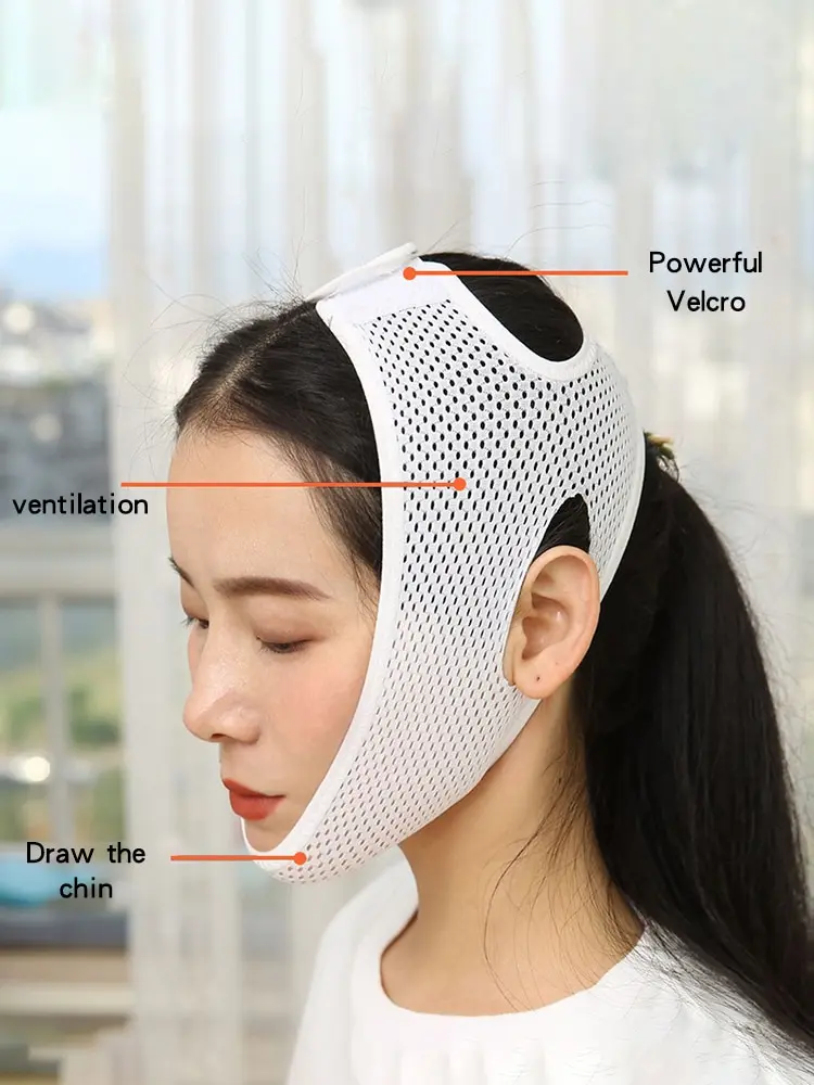 Masque Anti-ronflement, Dispositif De Sommeil, Petit V, Bandage Facial ...