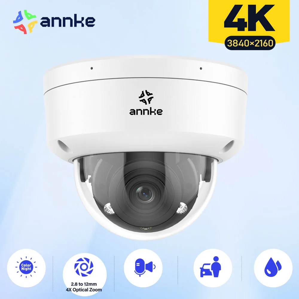 ANNKE-4K-Smart-Dual-Light-Varifocal-Dome-Network-Camera-4X-ZOOM-IP67 ...