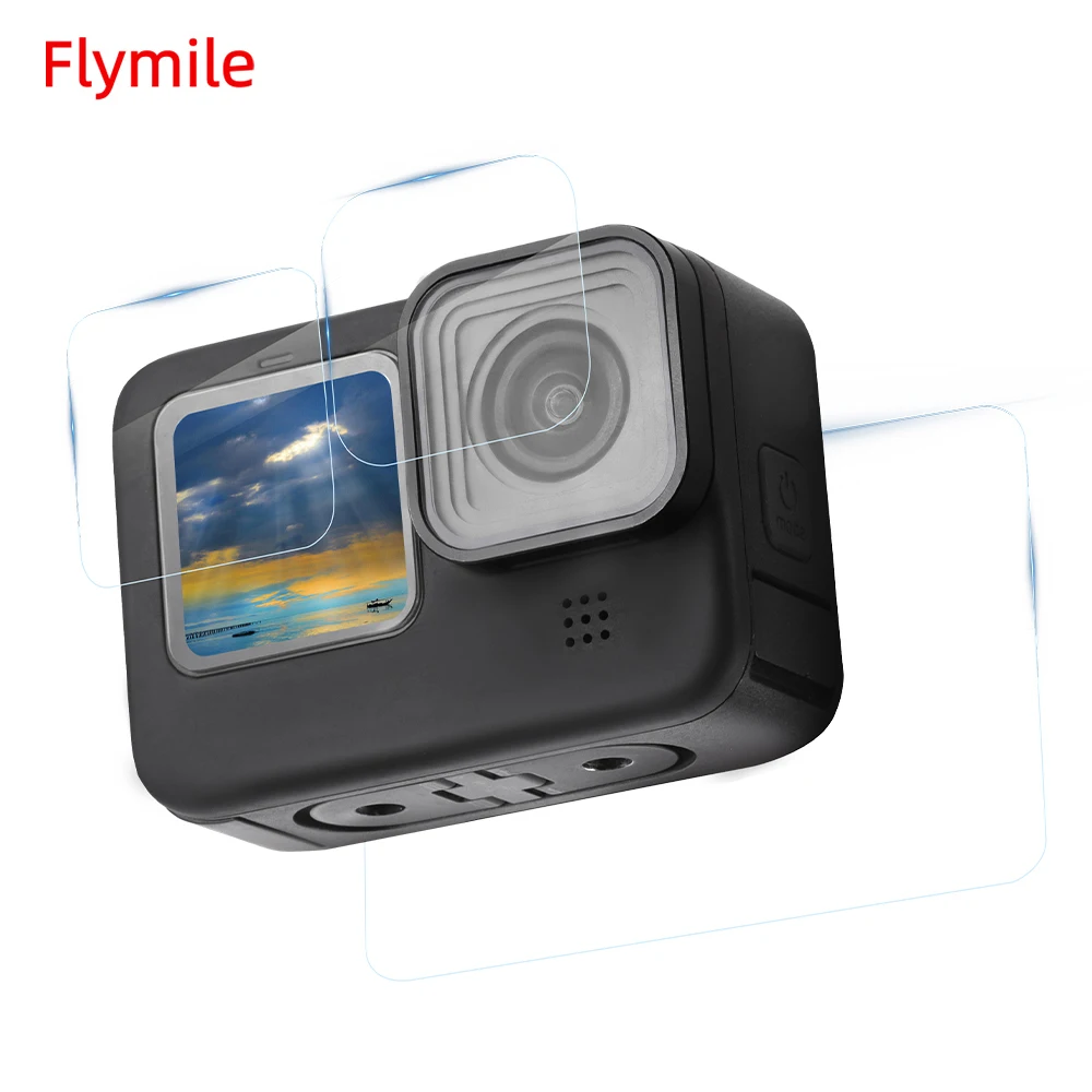 Flymile-AR-Anti-Glare-Protection-Film-Set-For-GOPRO-9-10-11-12-Camera ...