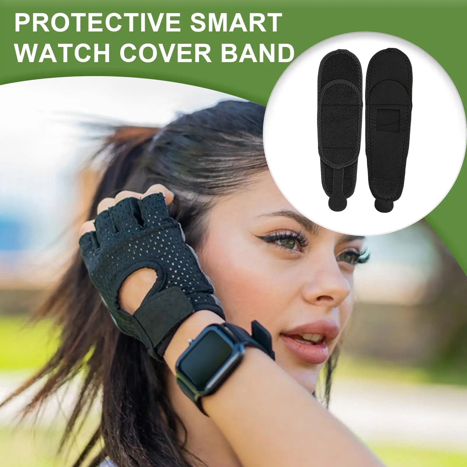 Wrist Watch Cover Protector Watch Band Cover For Men Sweat-proof ...