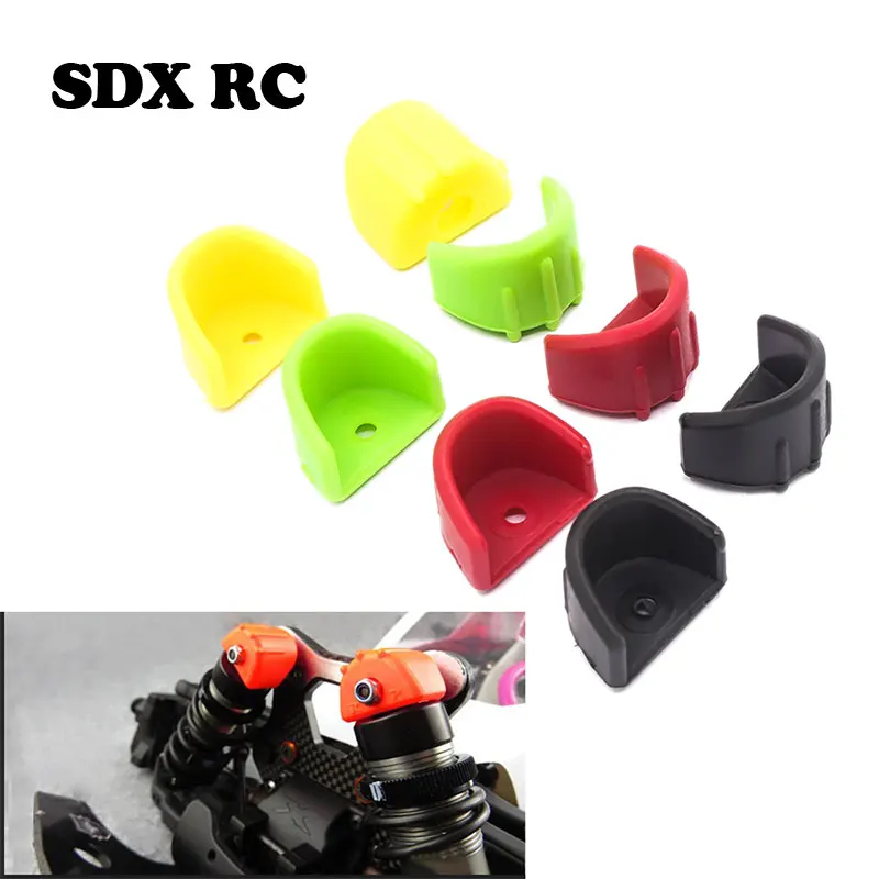4pc Shock Absorber & Hydraulic Frame Protection Protection Cover Shock ...