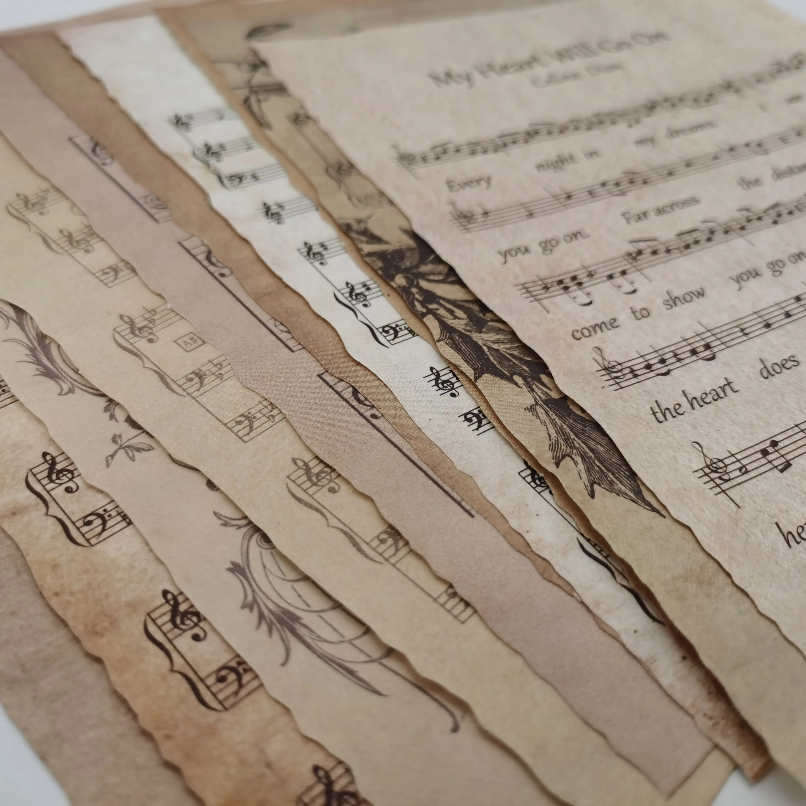 Vintage Music Scrapbook Paper