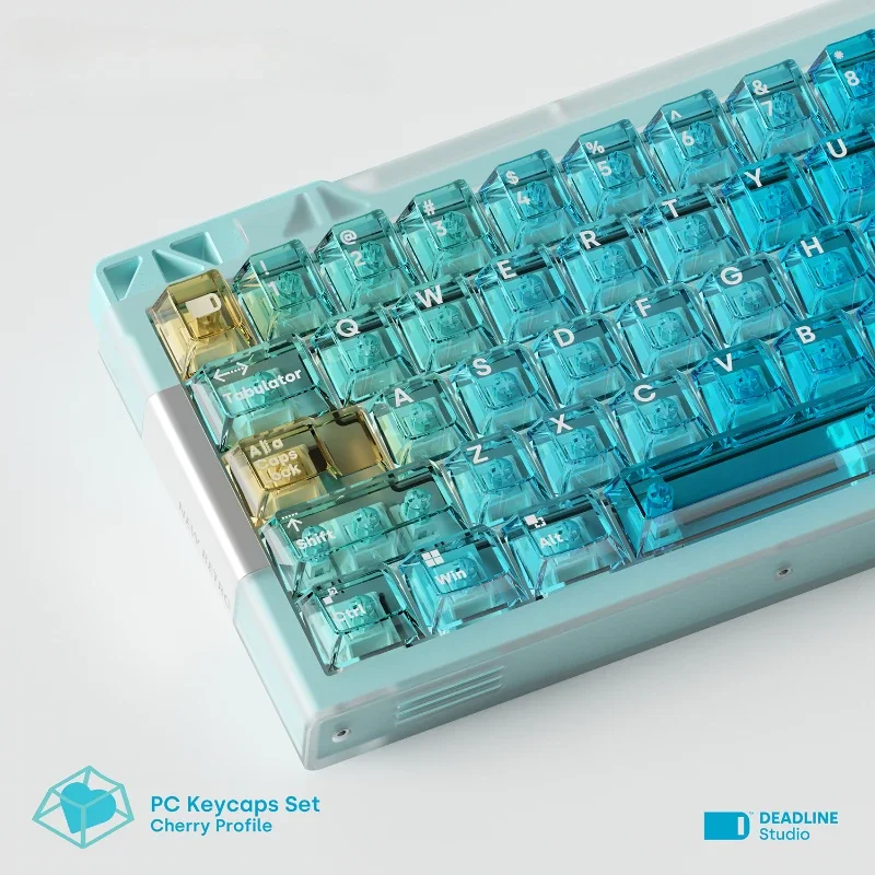 Deadine-Air-Wave-PC-KeyCaps-AirWave-Blue-and-Green-Keycaps-Cherry ...