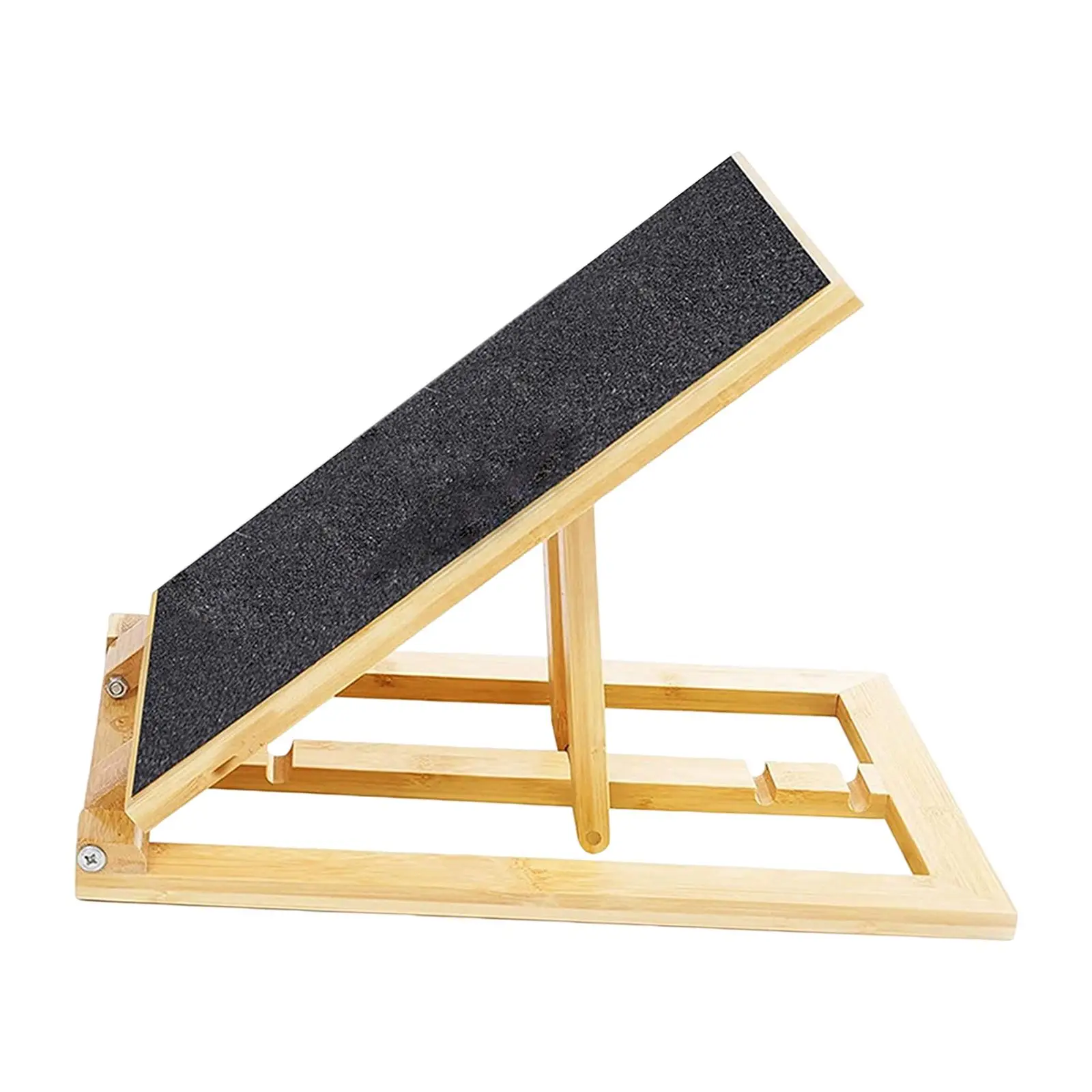 Dog Ramp Foldable Scratching Board Dog Scratcher Adjustable Height Easy ...