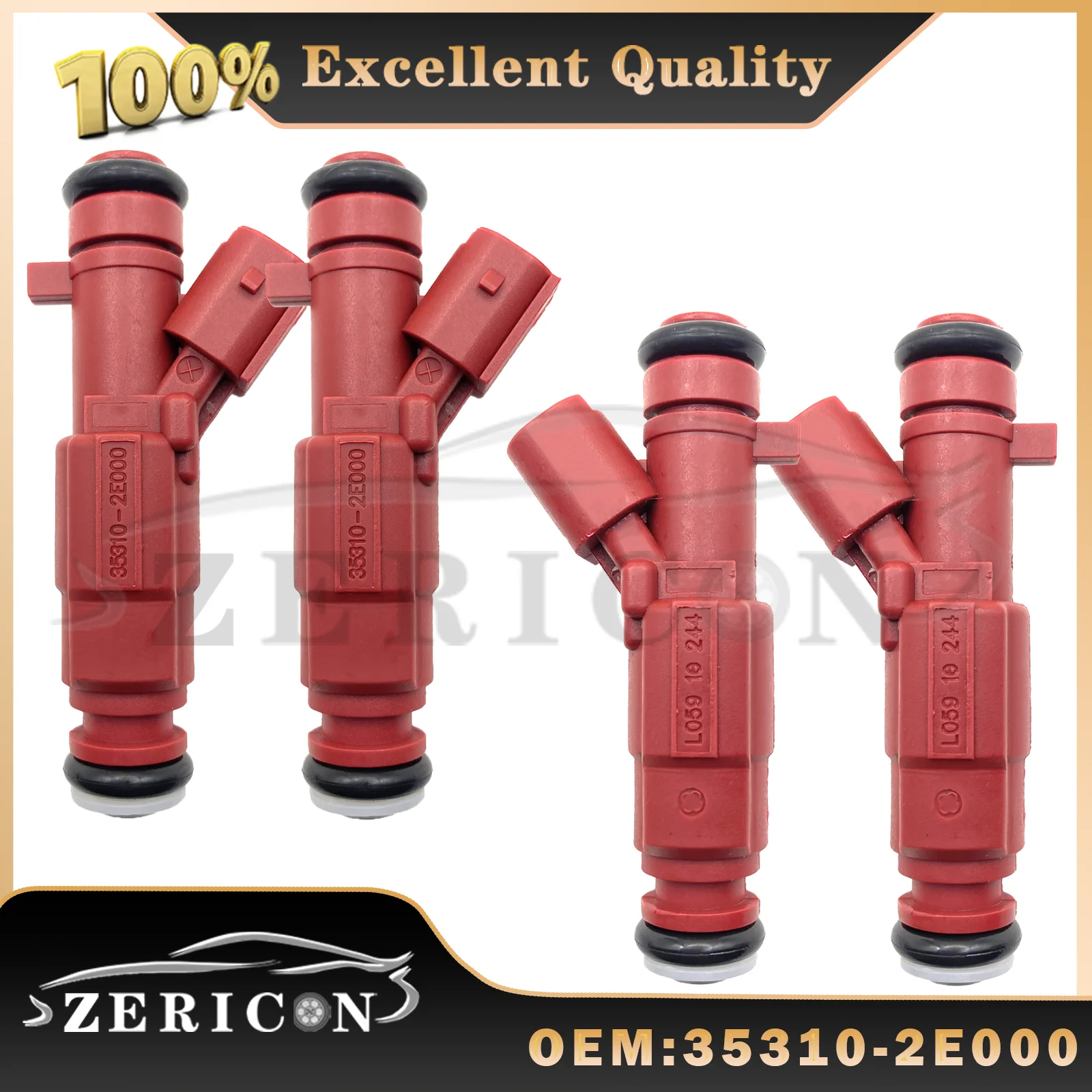 4PCS-35310-2E000-353102E000-Fuel-Injector-Nozzle-for-Hyundai-Elantra-GL ...