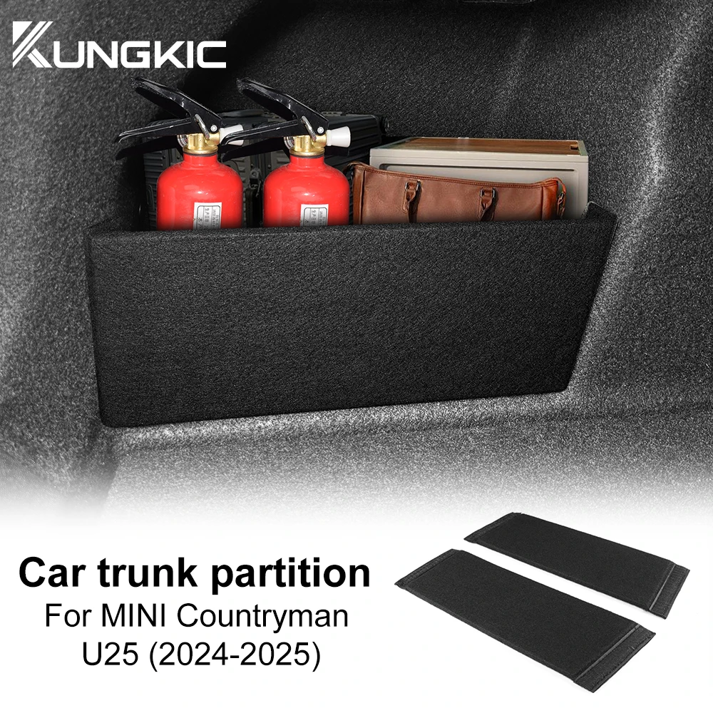 Auto Accessories For Mini U25 Countryman 2024 2025 Car Organizer Trunk ...