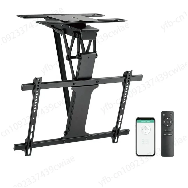 Adjustable-Remote-Control-Retractable-Motorized-Lift-Flip-Down-Pitched ...
