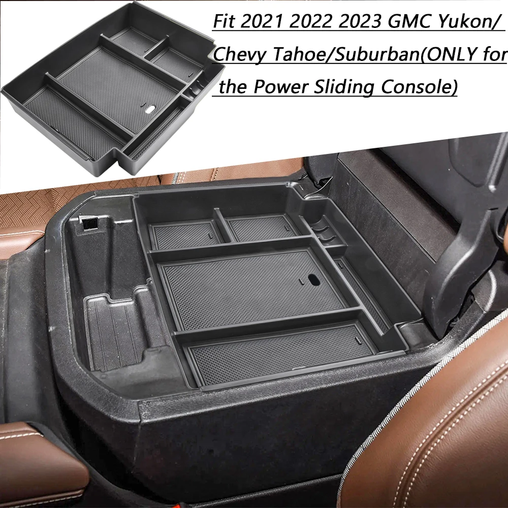 Power-Sliding-Center-Console-Organizer-for-2021-2022-2023-2024-GMC ...