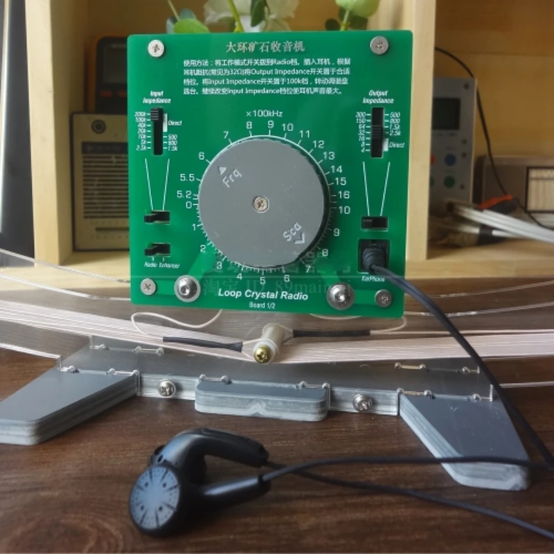 AM-Medium-Wave-Large-Ring-Ore-Radio-DIY-Indoor-Loop-Antenna-Kit ...