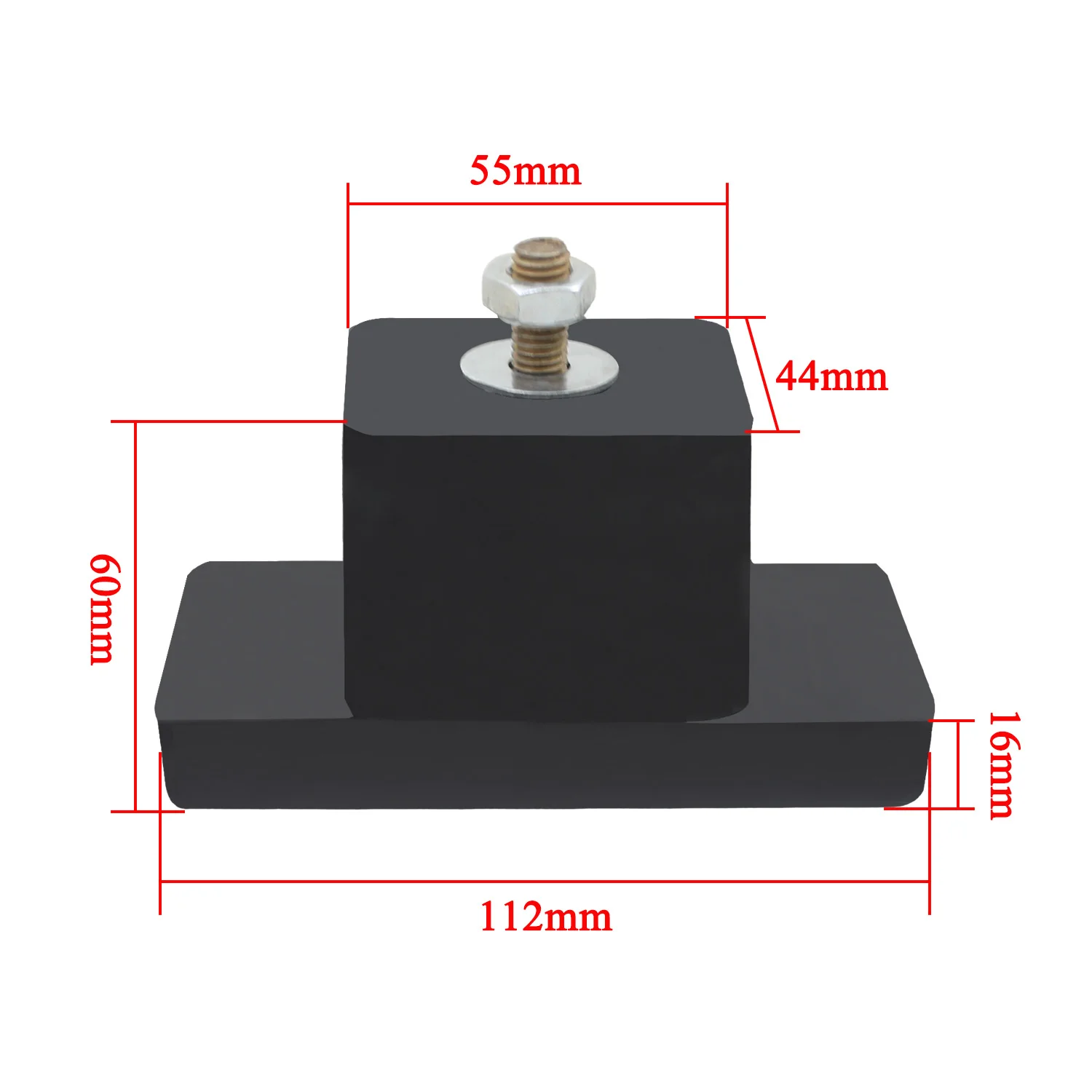 Outside-Cushion-Air-Conditioner-Vibration-Mounting-Bracket-Rubber-Shock ...