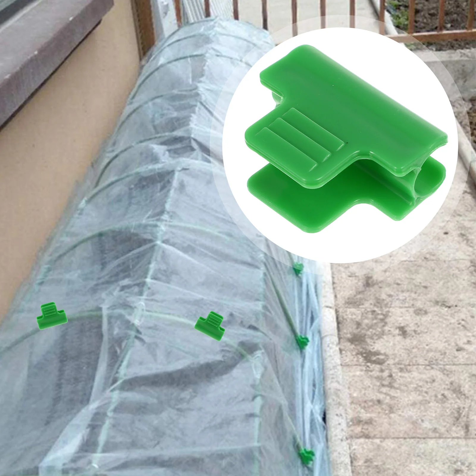40-Pcs-Clip-Greenhouse-Climbing-Plant-Clips-Stem-Support-Clamp-Plastic ...