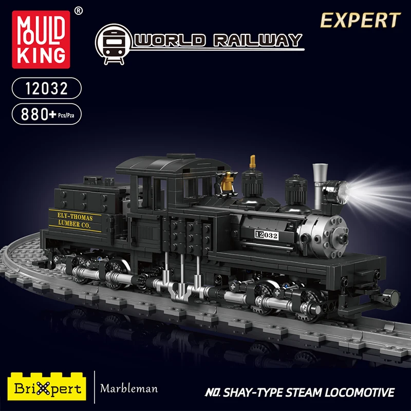 Mould King Steam Locomotive – Remote Gear Shop