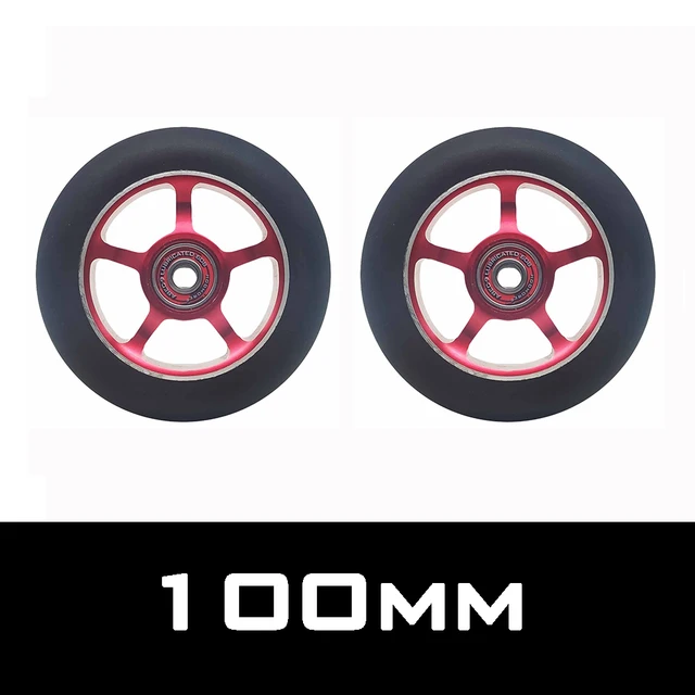 [100mm 110mm 120mm] Replacement Push/Kick/Stunt Scooter Wheels with ...