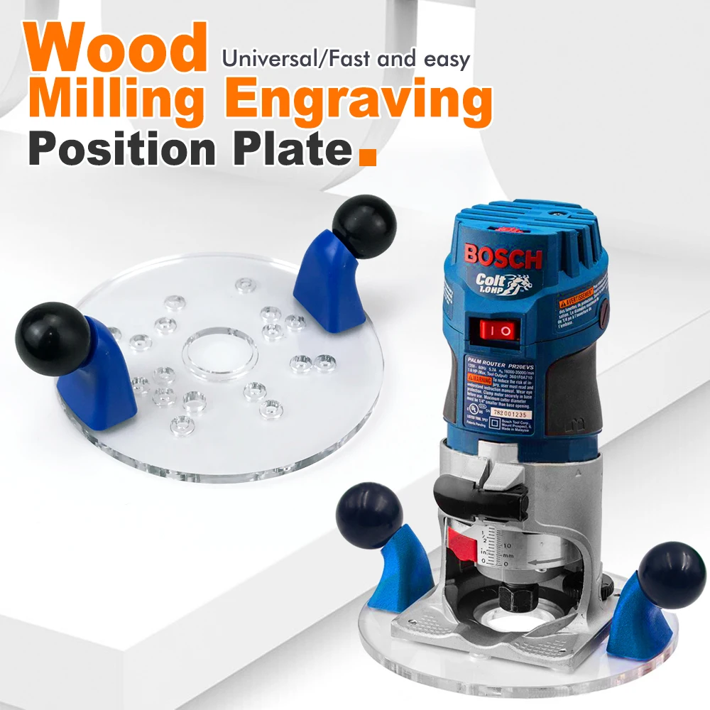 Router-Base-with-Double-Handles-Palm-Router-Fixed-base-Guide-Wood ...