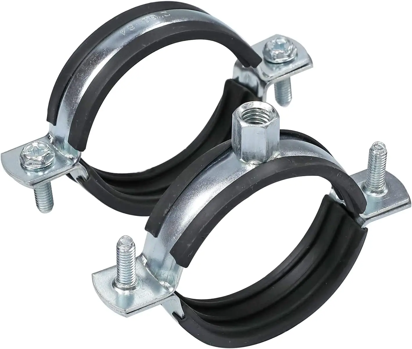 2Pc-Heavy-Duty-Thickened-Pipe-Clip-Bracket-Support-Hanger-Metal-Water ...