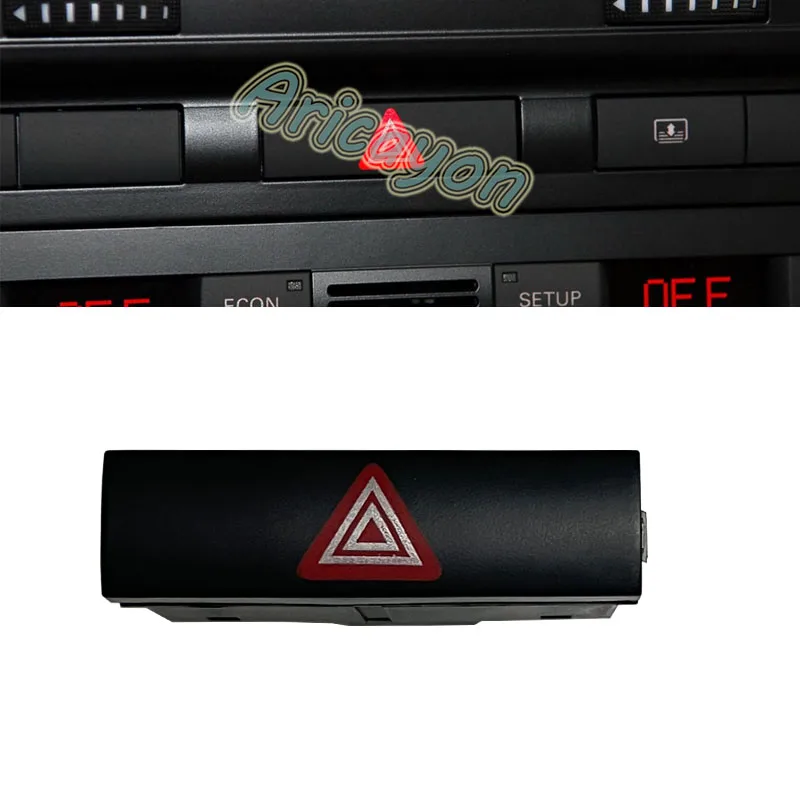 Car-Hazard-light-Button-Emergency-Double-Flash-Warning-Light-Switch-for ...