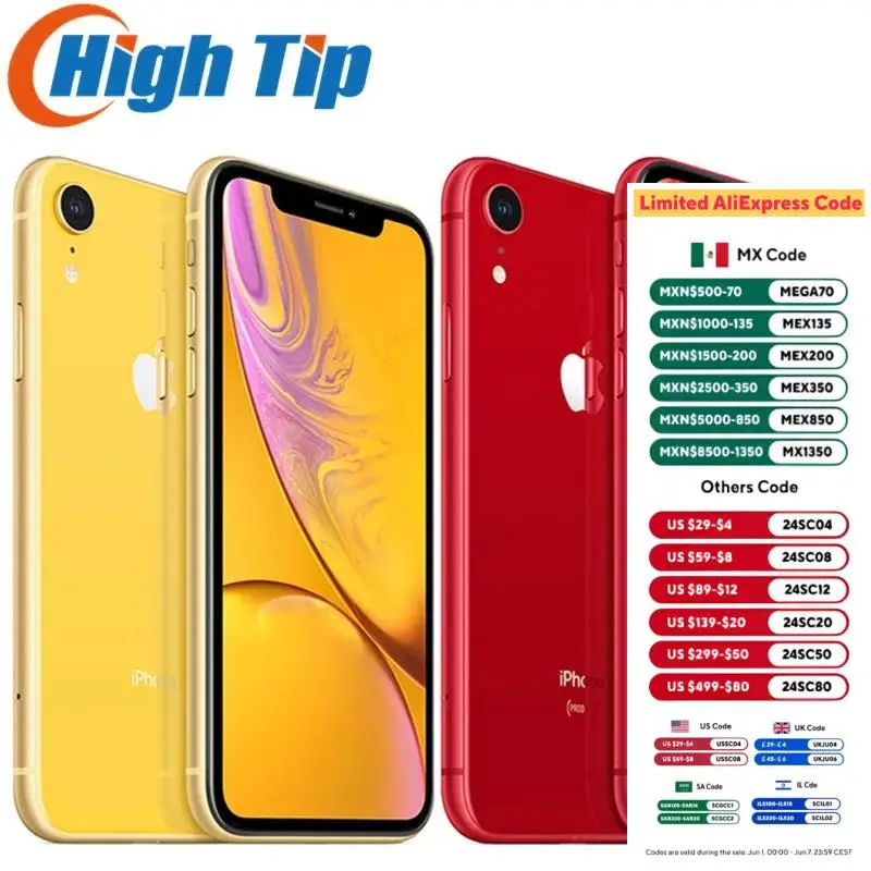 Unlocked-Apple-iPhone-XR-xr-RAM-3GB-ROM-64GB-128GB-256G-Mobile-Phone-4G ...