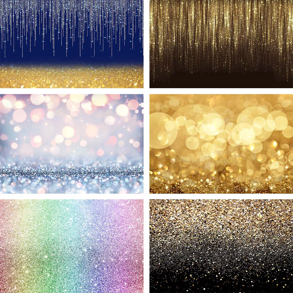 Gold And Black Sparkle Background