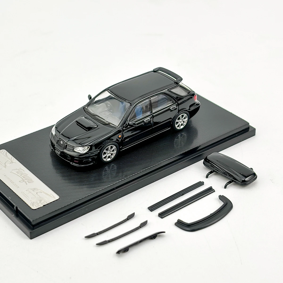 Модель автомобиля WELLY Subaru Impreza WRX STiGD 1/64 | AliExpress