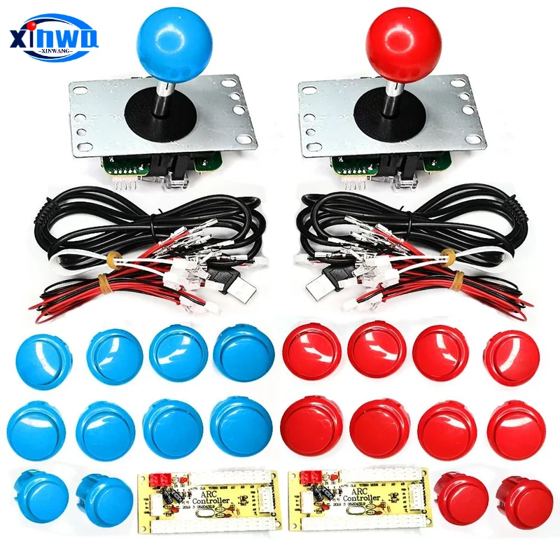 Copy-SANWA-Arcade-Game-Command-DIY-Kit-Zero-Delay-USB-Board-Controller-Joystick-Button-Encoder ...