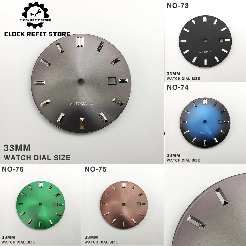 Clock Modification -33mm disc modified dial literally adapts to 8215 ...