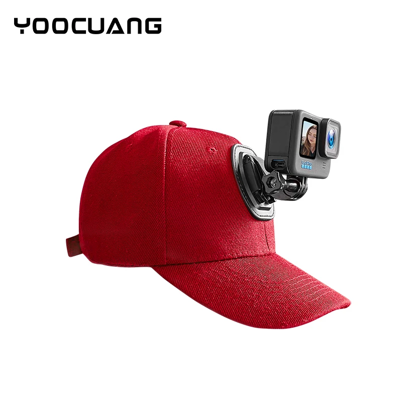 for-Go-Pro-Accessories-Canvas-Baseball-Hat-Cap-W-J-Hook-Buckle-Mount ...