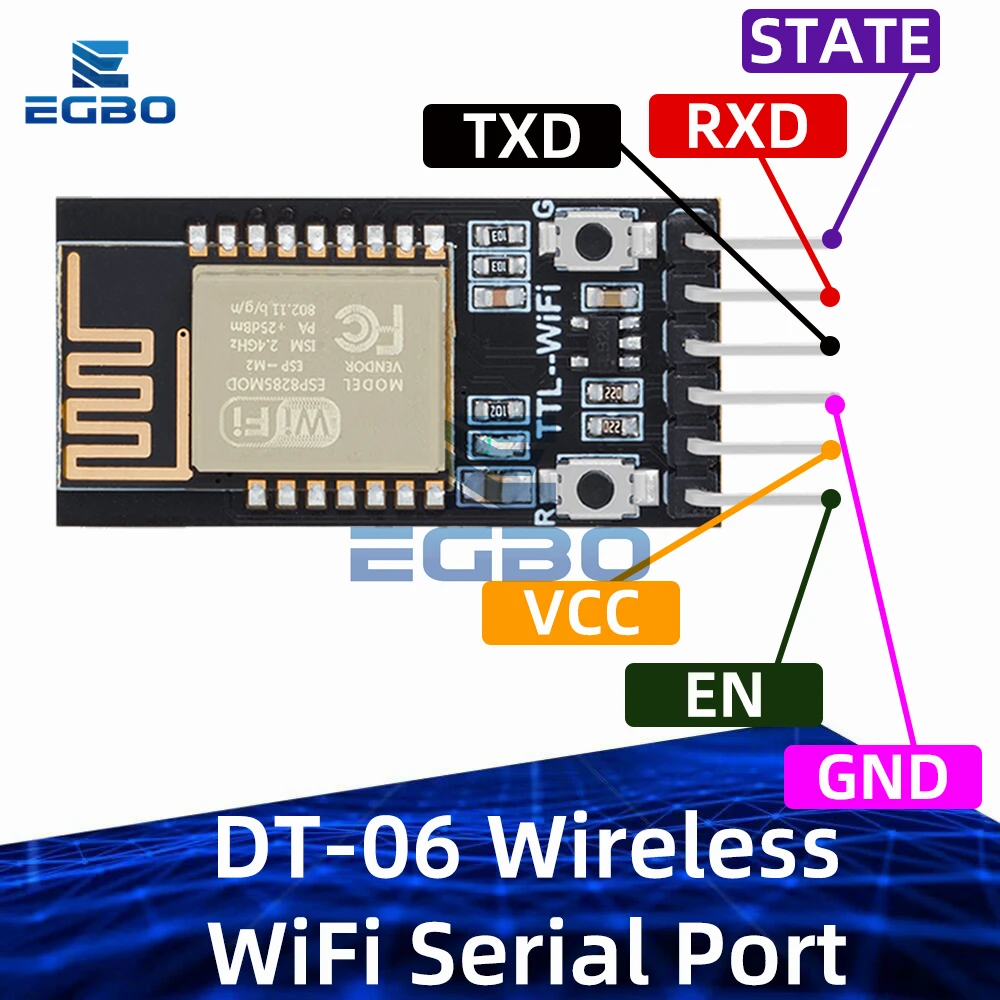 DT-06-Wireless-WiFi-Serial-Port-Transparent-Transmission-Module-TTL-to ...