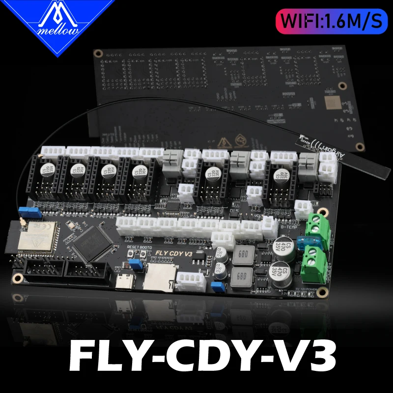 Mellow-32bit-FLY-CDY-V3-Wifi-Control-Board-Reprap-Marlin-Klipper ...