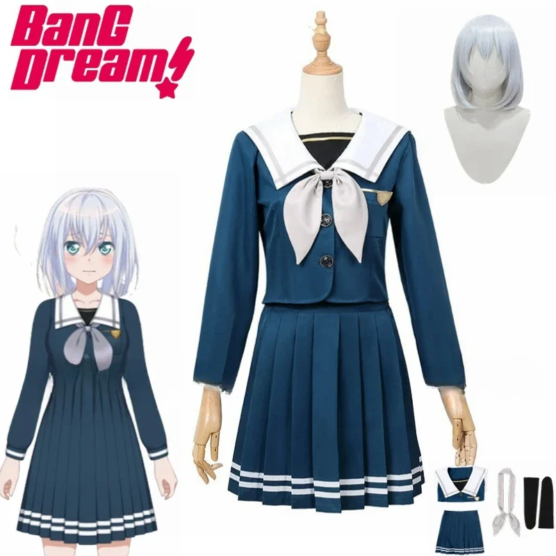 Anime-BanG-Dream-Girls-Band-Party-Morfonica-Kurata-Mashiro-Uniform ...