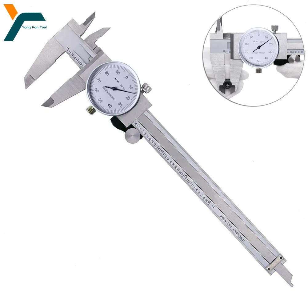150mm-Dial-Caliper-Vernier-Caliper-0-01-High-Precision-Industry-Dial-Indicator-Micrometer ...