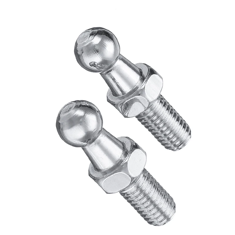 2Pcs Universal Ball Stud Bolt Wheel Threaded Bolts Welding 10mm ...