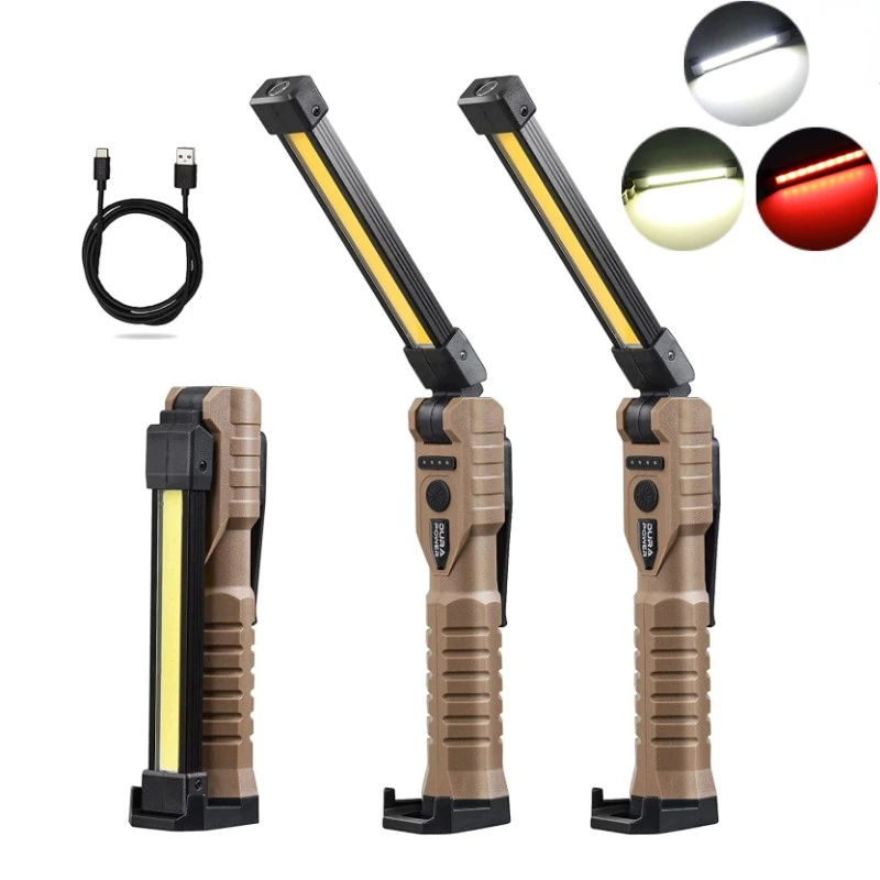Multi-Function-COB-LED-Work-Light-USB-Rechargeable-Torch-Foldable-XPE ...