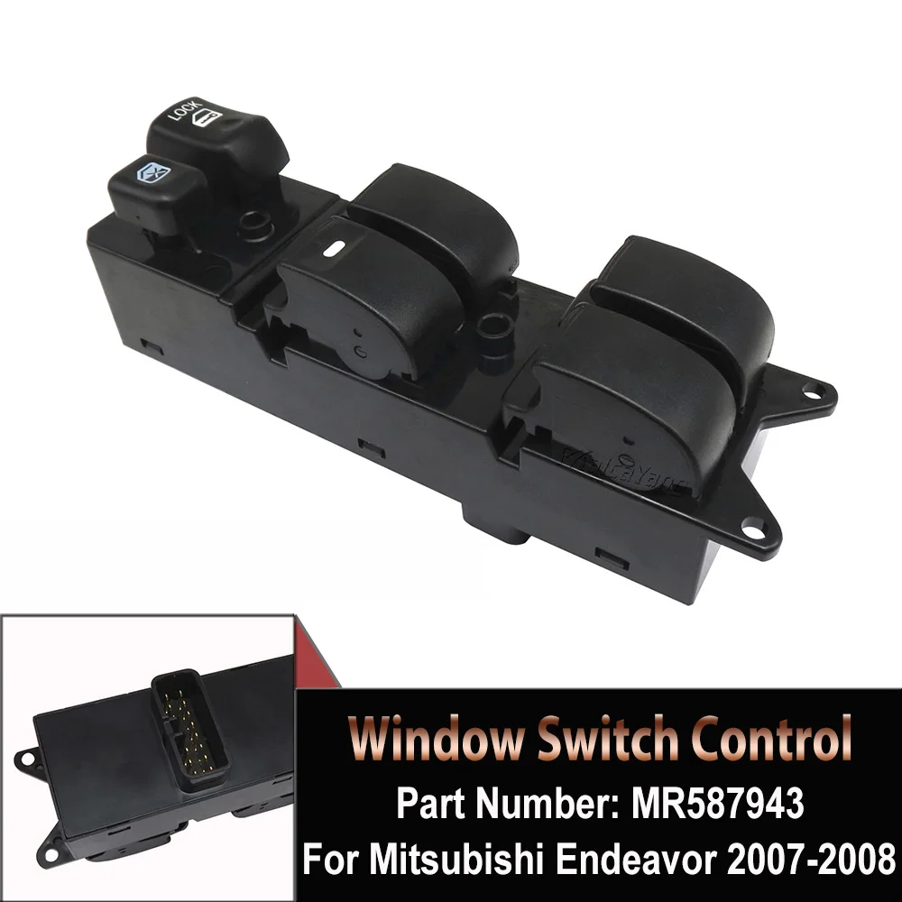 14-Pin-Master-Power-Window-Switch-MR587943-WSMT010-For-Mitsubishi ...