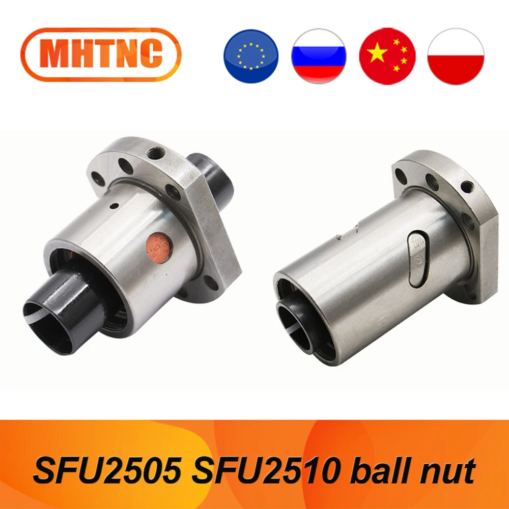 SFU Ball Screw Nut Only SFU2505 SFU2510 suit 5/10mm pitch 25mm diameter ...
