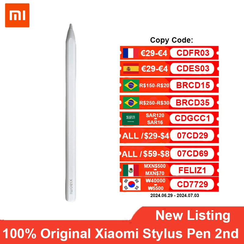 Original-Xiaomi-Stylus-Pen-2-nd-240Hz-Draw-Writing-Screenshot-Tablet ...