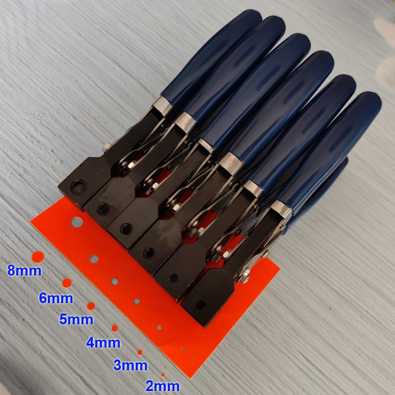 Round Hole Punch Paper PVC Card Circle Punching Tool 2mm 3mm 4mm 5mm ...