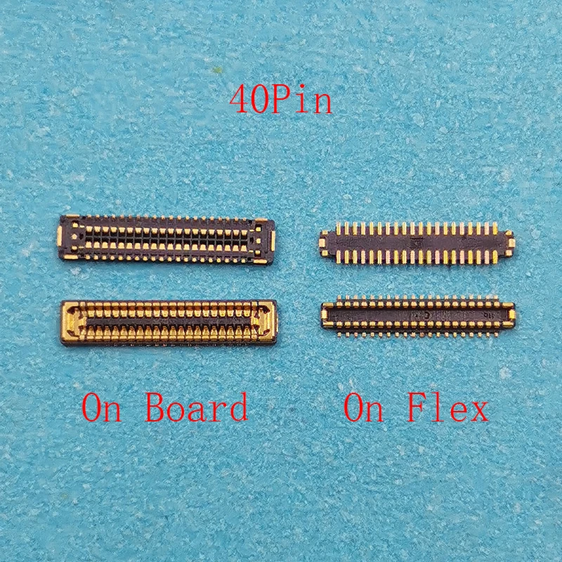 2Pcs-40pin-LCD-Display-Screen-FPC-Connector-On-Board-For-Huawei-Mate-30 ...