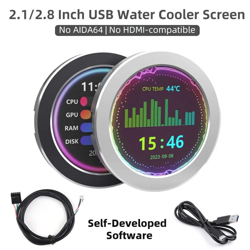 Monitor-USB-Water-Cooler-Screen-PC-Case-LCD-Secund-rio-An-lise-de ...