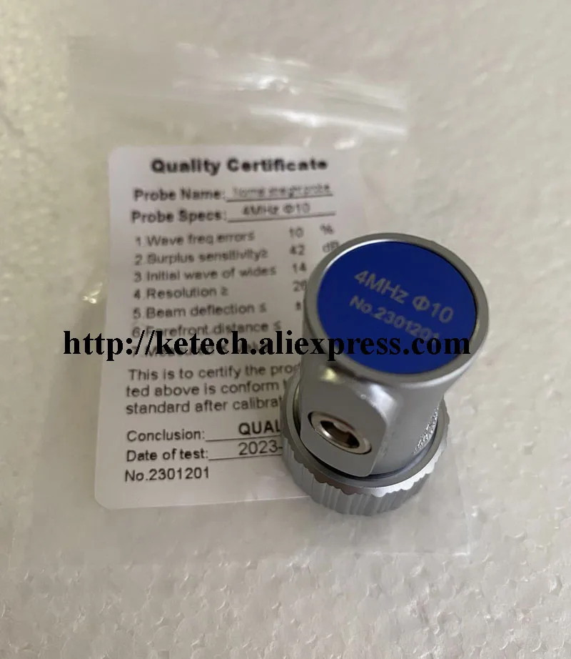 1MHz 2MHz 10mm Straight Beam Probe Transducer Ultrasonic, 55% OFF