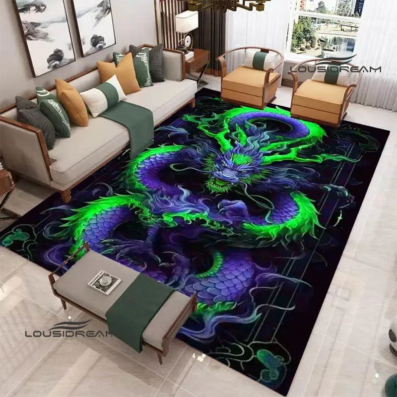 3D-Retro-dragon-printed-carpet-kitchen-mats-Non-slip-carpet-outdoor ...
