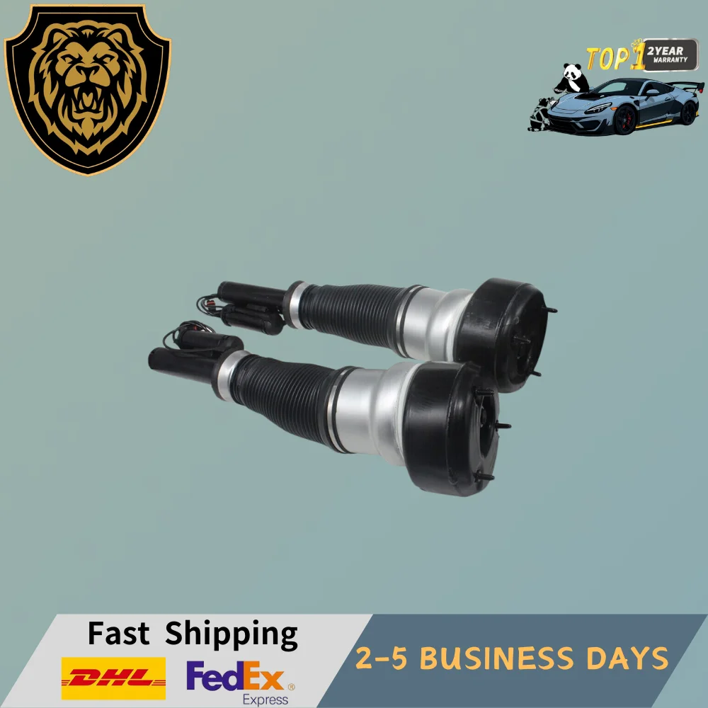 2x-FRONT-AIR-SUSPENSION-SPRING-SHOCK-STRUT-FOR-MERCEDES-S-CLASS-W221 ...