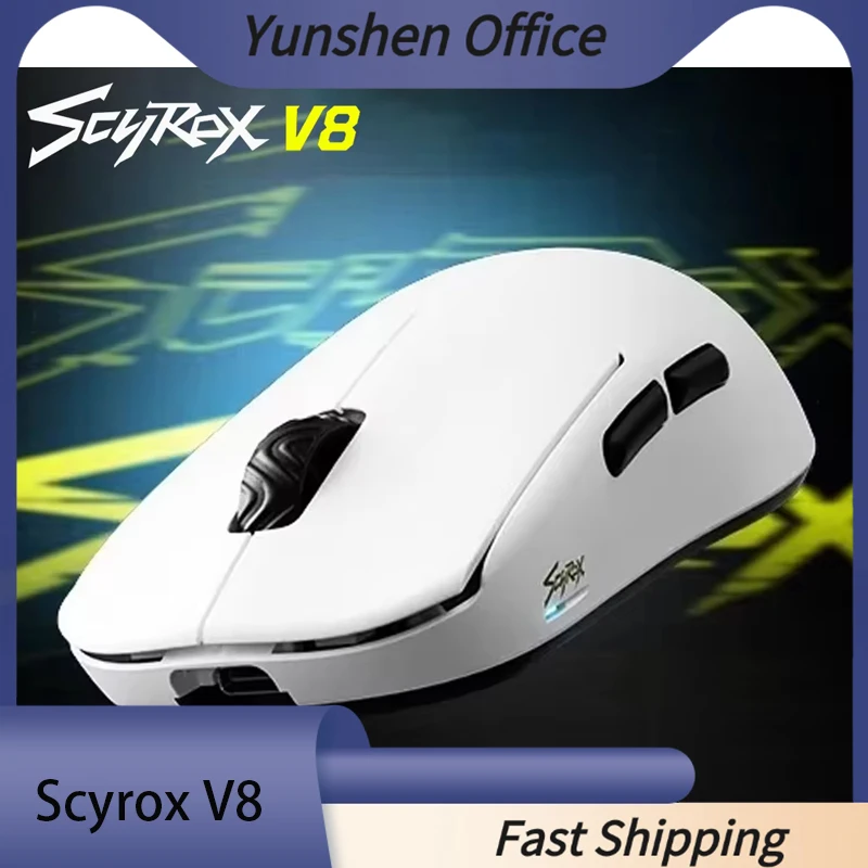 In-Stock-Scyrox-V8-Wireless-Mouse-Paw3950-8k-Return-Dual-Mode-E-Sports ...