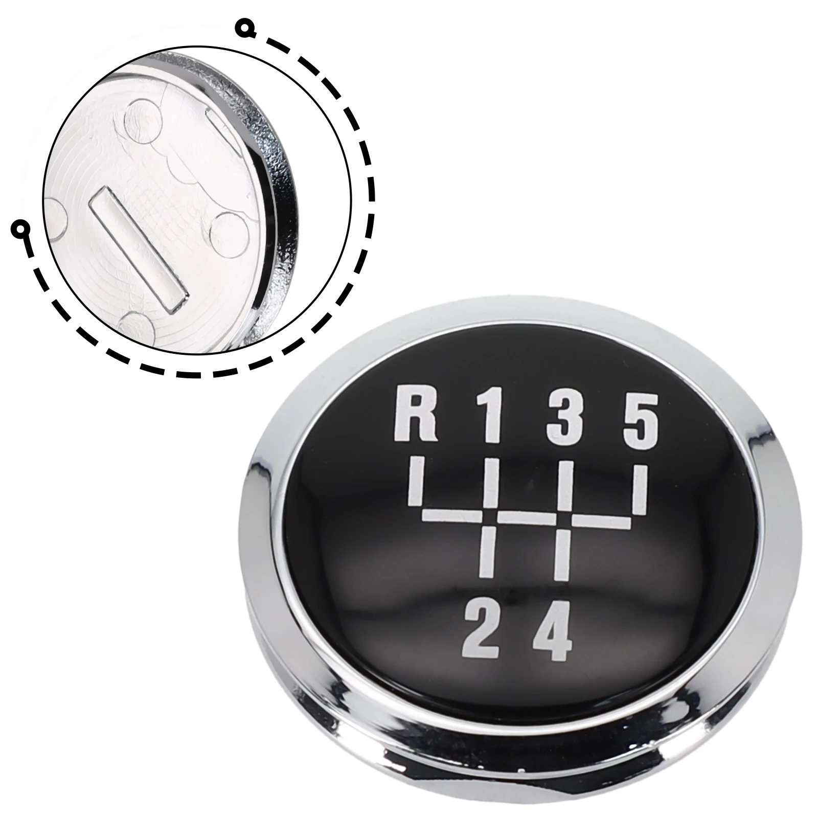 1pc-5-Speed-Car-Gear-Knob-Cap-Top-Badge-Fit-For-Vauxhall-For-Opel-Astra ...