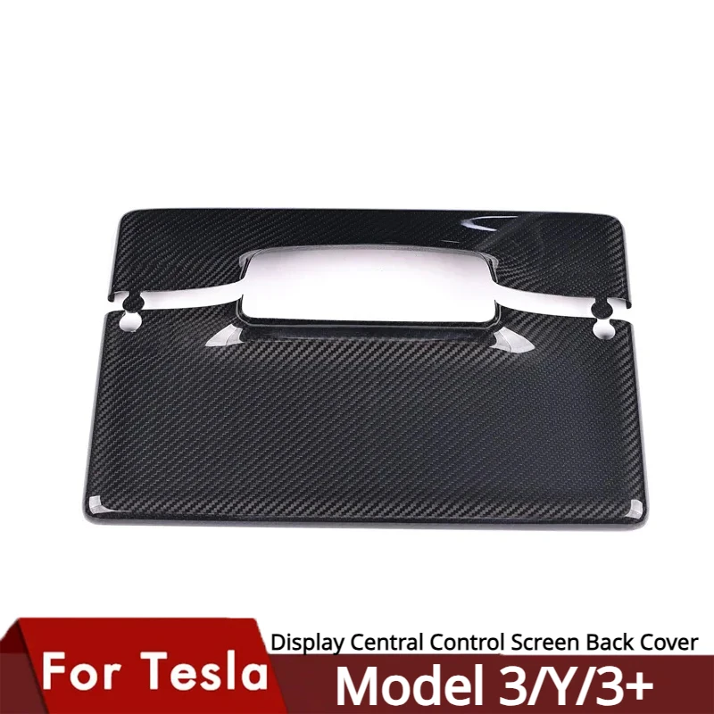 Real-Carbon-Fiber-Screen-Back-Cover-for-Tesla-Model-3-Y-3-Highland-2024 ...
