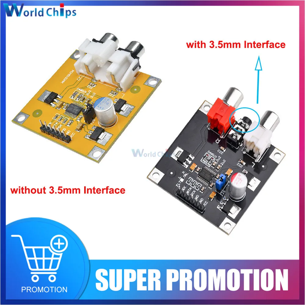 Diymore Pcm5102 Dac Decoder I2s Player Assembled Board 32bit 384k ...