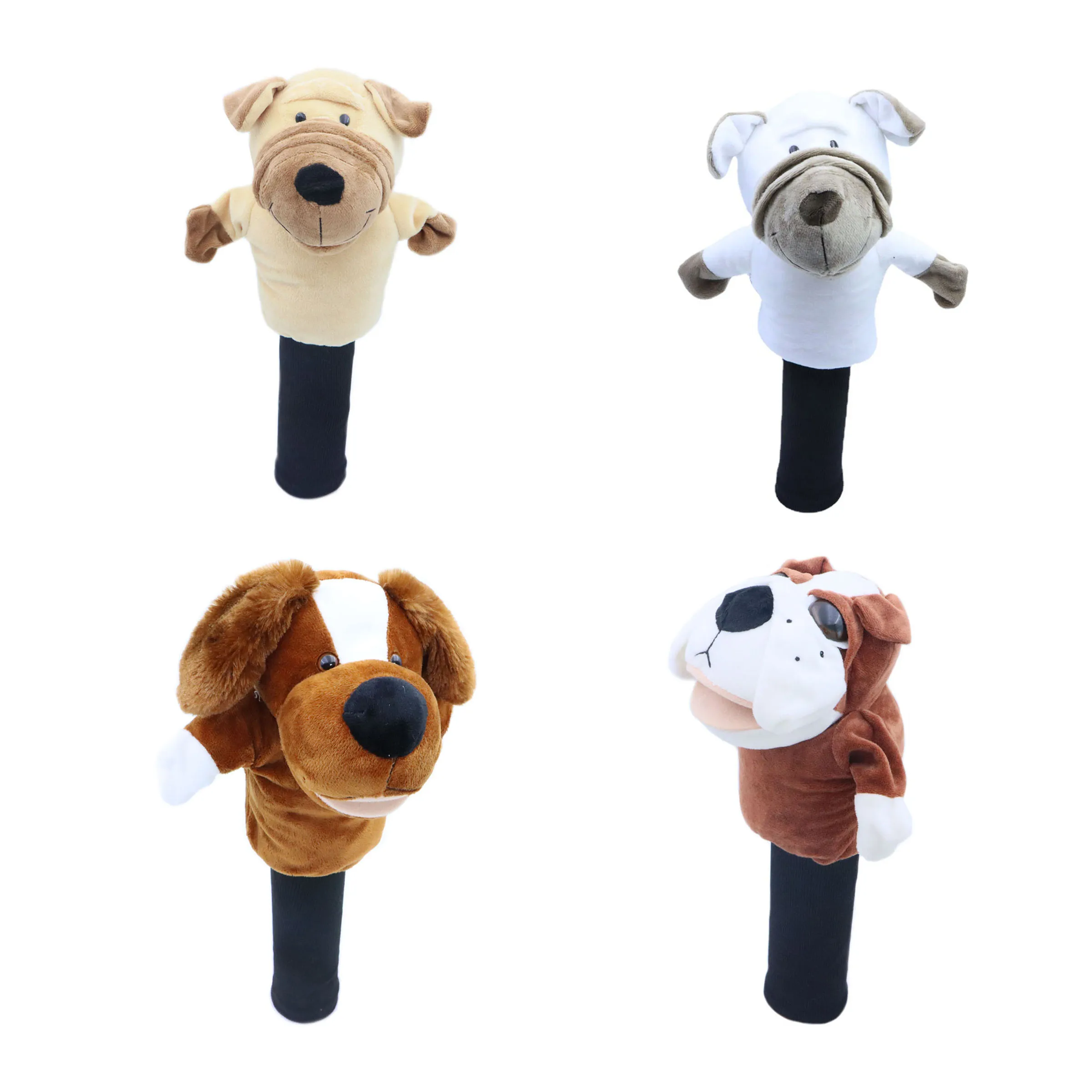 Cute-Dog-Animal-Golf-Club-Covers-Head-Covers-For-Driver-Fairway-Golf ...