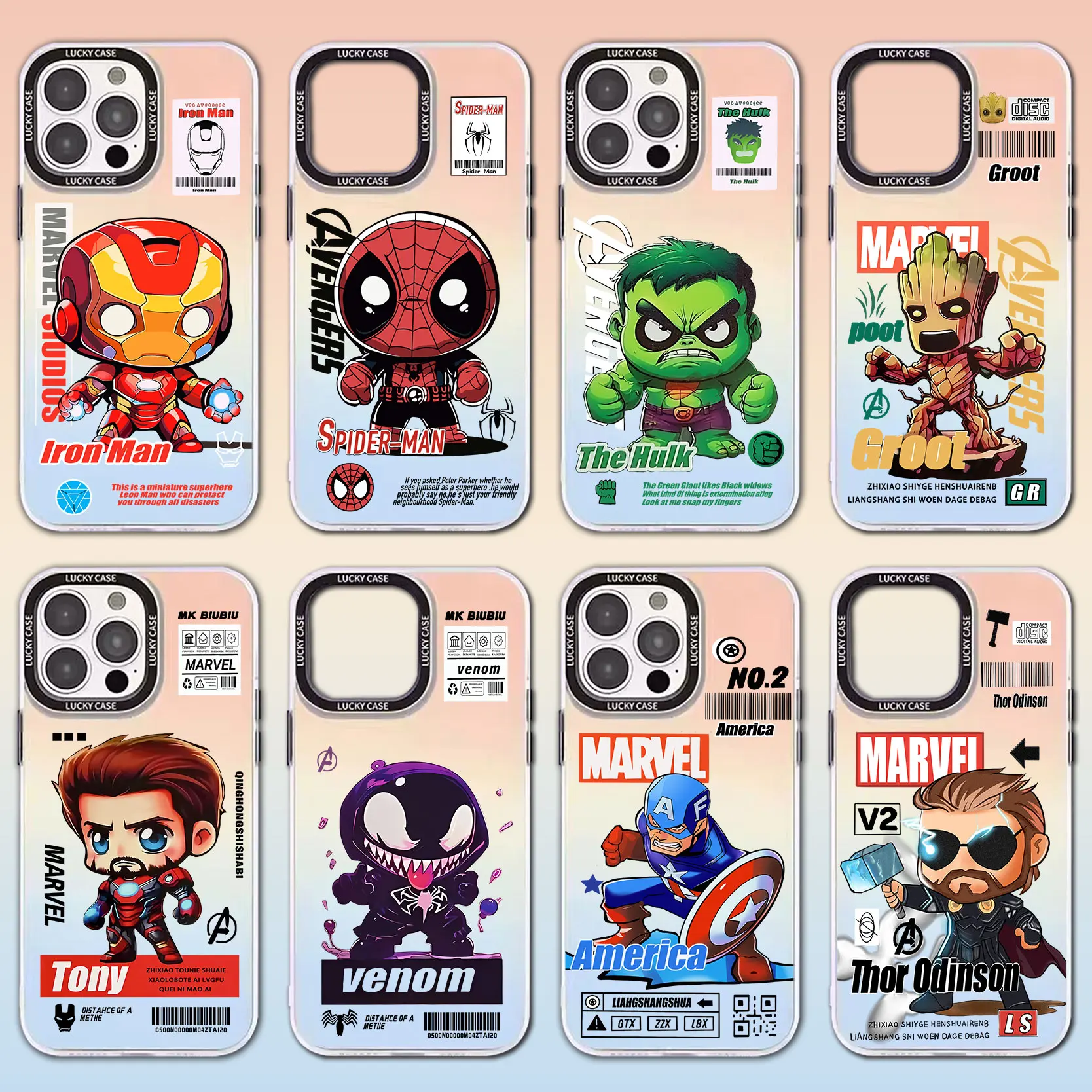 Cartoon-Marvel-Hot-Movie-Avengers-Phone-Case-for-OPPO-Realme-3-5-7-8-9 ...